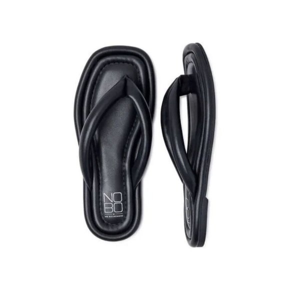 No Boundaries | Shoes | Thong Flip Flops Sandal Black Floatie Chunky ...